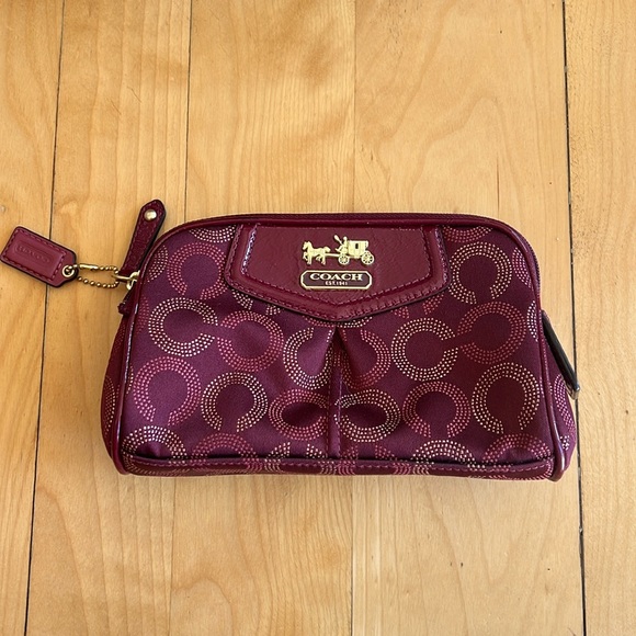 Coach | Bags | Coach Holiday Small Cosmetic Pouch | Poshmark